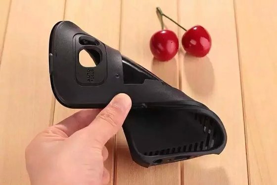 Galaxy S6 edge inner silicone outer plastic Samsung Cell phone Covers with card slot