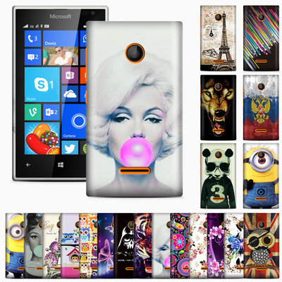 Nokia Lumia 435 printed Soft silicone Smartphone Protective Case / mobile phone shells