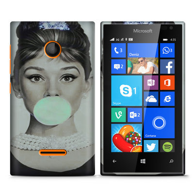 Nokia Lumia 435 printed Soft silicone Smartphone Protective Case / mobile phone shells