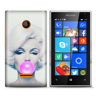 Nokia Lumia 435 printed Soft silicone Smartphone Protective Case / mobile phone shells