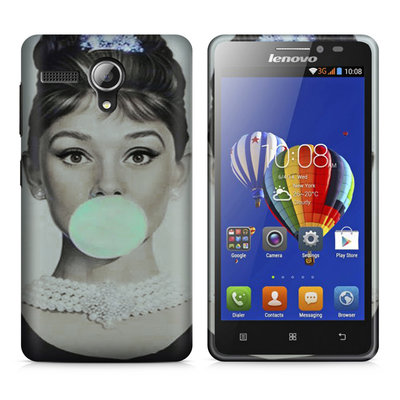 Custom Soft Tpu cell phone case with Printed design photos For Lenovo A606