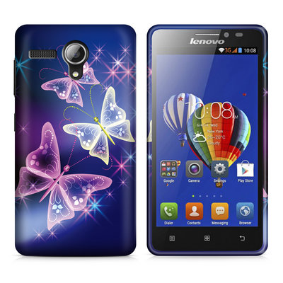 Custom Soft Tpu cell phone case with Printed design photos For Lenovo A606