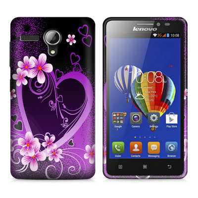 Custom Soft Tpu cell phone case with Printed design photos For Lenovo A606