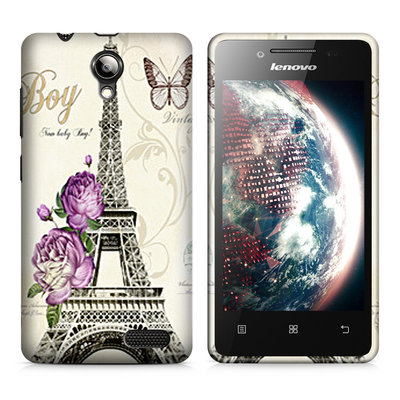 Elegant design Lenovo Rocstar A319 Silicone / TPU Cell Phone Case Individualistic