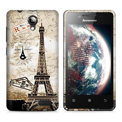 Elegant design Lenovo Rocstar A319 Silicone / TPU Cell Phone Case Individualistic