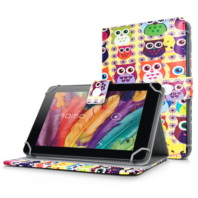 Personalized Universal Printed PU Leather Skin Stand 7 in Tablet Case / Wallet Cover