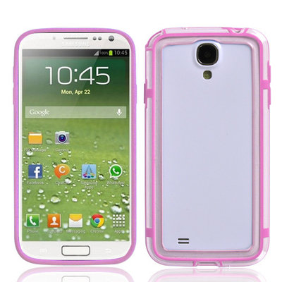 TPU Bumper silicone Samsung Galaxy S4 mini case and Protection covers