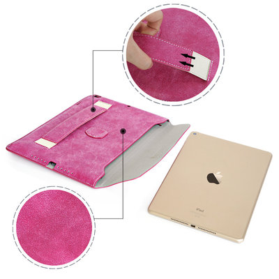 Dirt - resistant Flip Wallet thin PU leather Tablet Case cover For ipad air 1 / 2