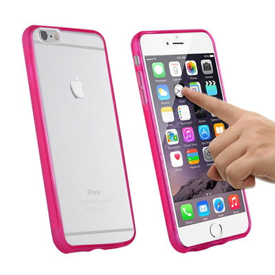 360 Degree protect TPU Cell Phone Case with border , iPhone 6 Protective Case