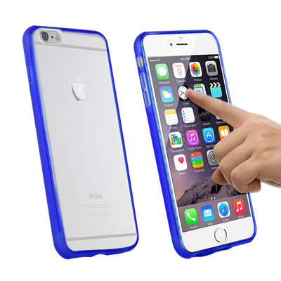 360 Degree protect TPU Cell Phone Case with border , iPhone 6 Protective Case