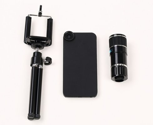 Plastic 12x Zoom Smartphone Telephoto Lens For Watching Match , Concert