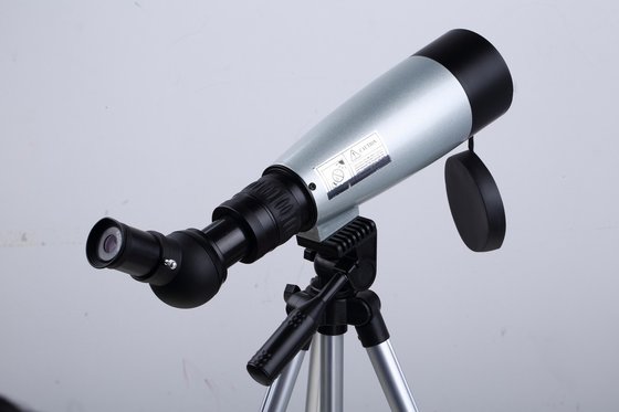 Silver Aluminium 45x Zoom Smartphone Telephoto Lens , K 20mm Eyepiece