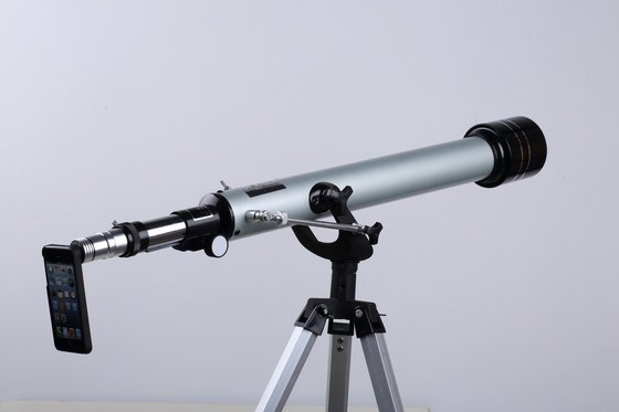 Aluminium 100x  Smartphone Telephoto Lens with SR 4mm , H 20mm Eyepiece