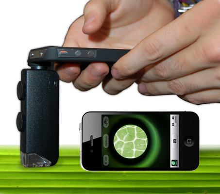 100x Zoom  Mobile Telescope Lens Mounted on Smartphone Camera