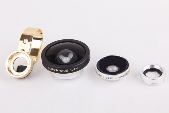 Aluminum Alloy Clip Smartphone Camera Lens Kit  For Teenagers