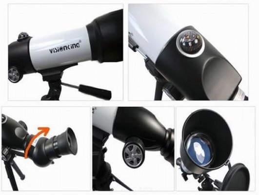 Compact  350x 70 mm Tripod Spotting Scope / Refractor Monocular Telescope