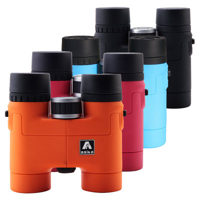 Cute Blue Orange Pink Smartphone Binoculars 8x32 For Kids / Adult