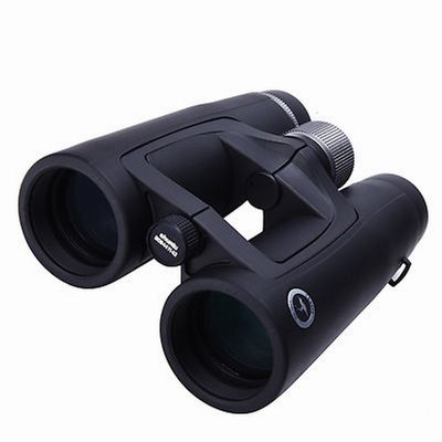 Black 8x42 ED Glass Binoculars For Birding Watching Phase Coated Prism