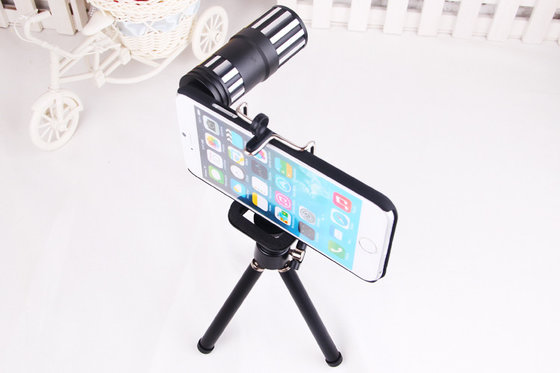 12x Zoom Aluminium Cell Phone Lens
