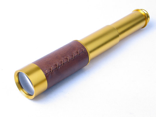 30x40mm Nautical Zoom Monocular Brass Spyglass Telescope / Sporting Scopes
