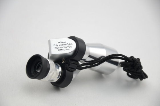 Clear Mini Pocket 8X 20MM Sports Travel Metal Monocular Telescope