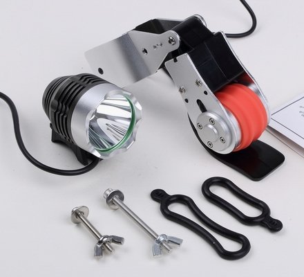 Front Dynamo Bicycle Light 8W ,  Generator USB Cable Length 80cm