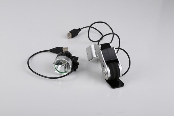 Eco-Friendly  Dynamo Bicycle Light Cycling Bike light , NO Battery