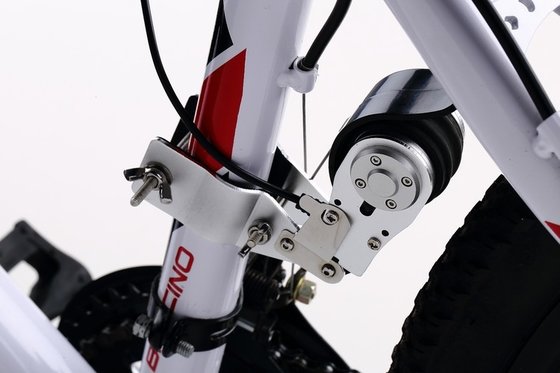 Silica Gel Wheel Dynamo Bicycle Light Bright Bike Headlight Black