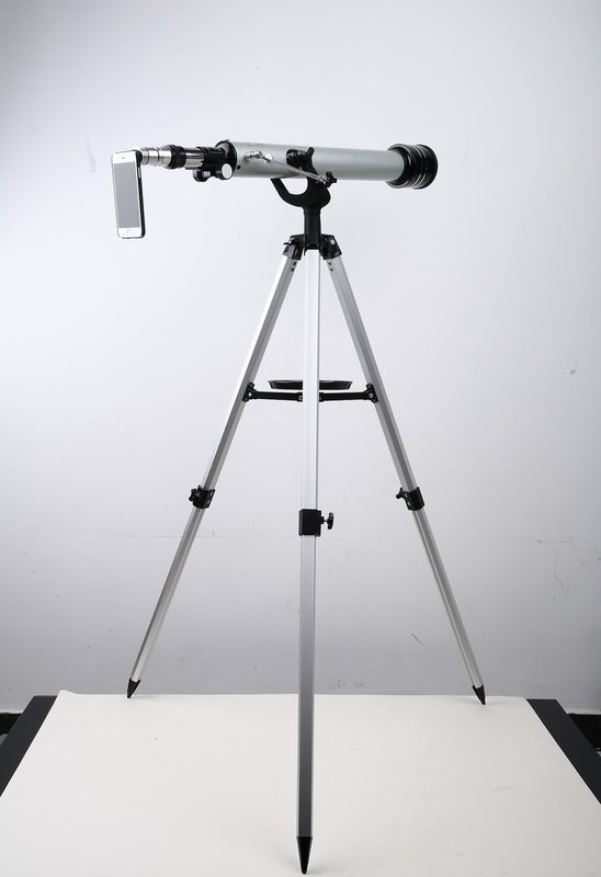 Silver Metal Mobile Telescope Lens 100X  Zoom / Smartphone Telescope Lens