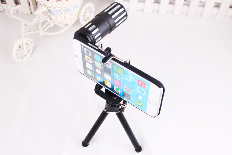 12x Zoom Aluminium Cell Phone Lens