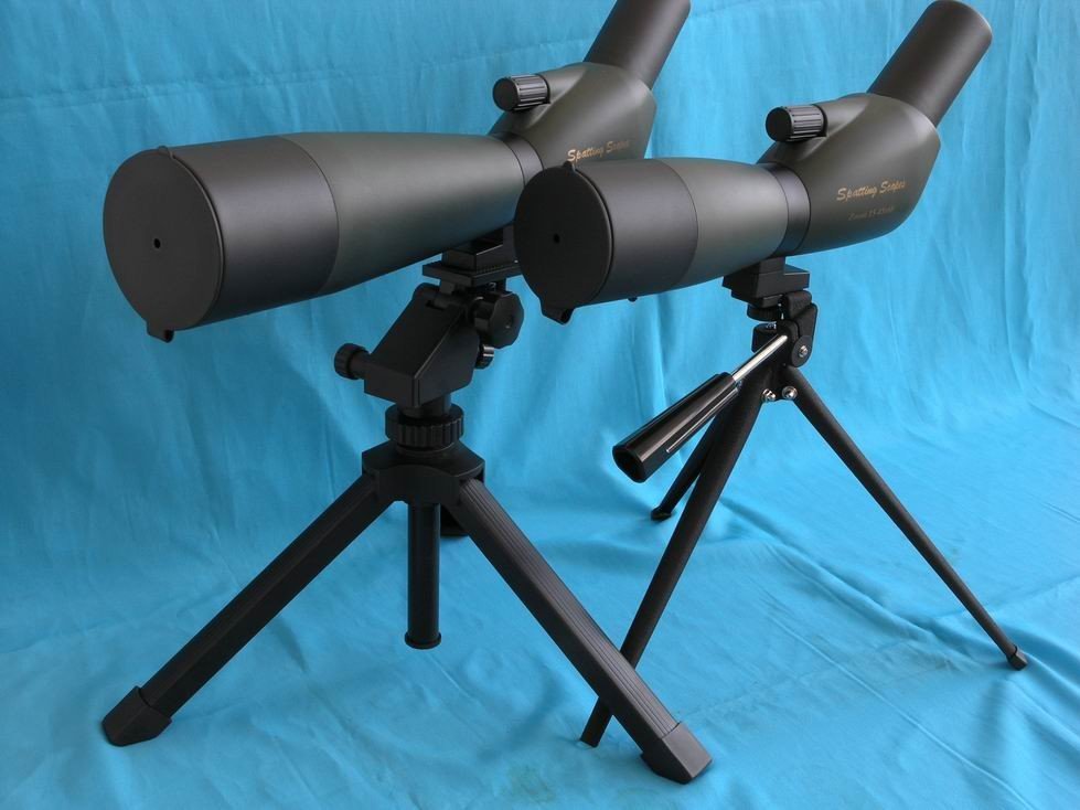 High Power Digital Camera Tripod Spotting Scope , Hunting Equipment
