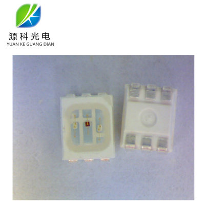 High Brightness Rgb Led Chip PLCC - 6 Red / Green / Blue For Led Strips