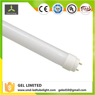 1700lm 18 Watt 4 feet Plastical Clad Aluminum T8 LED Tube Light with safety material 1200mm For Project supplier