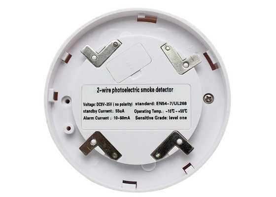 Commercial Photoelectric Smoke Detector 2 or 4 Wire Conventional System Type