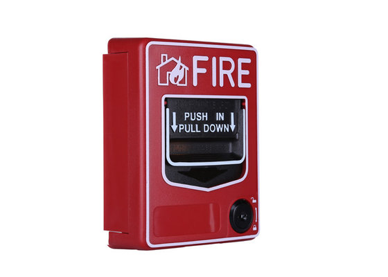Red ABS Housing Fire Manual Call Point YANJEN Brand Network Model