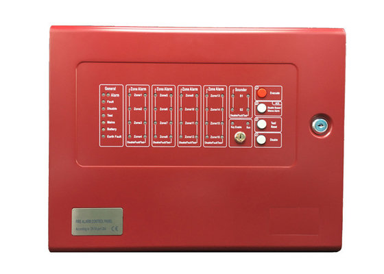 BUS Fire Alarm Control Panel AC220V Bankup Battery Support Key Open Model