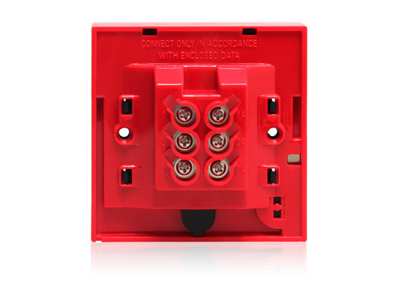 DC24V Fire Manual Call Point Glass Break Red ABS Network Type YJ-E1 Model