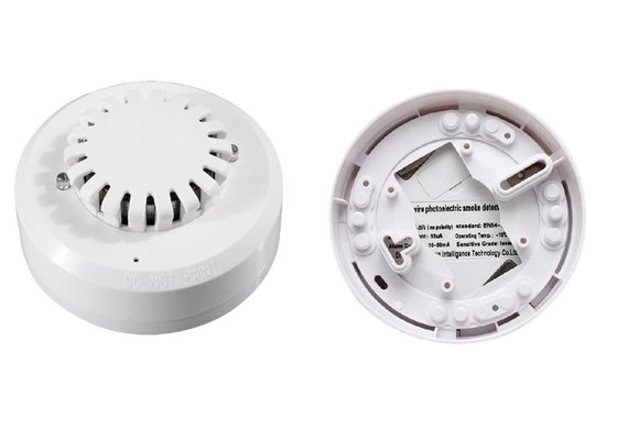 Commercial Photoelectric Smoke Detector 2 or 4 Wire Conventional System Type