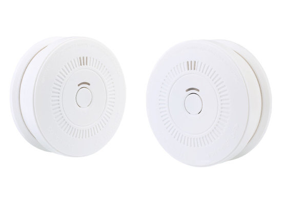 10 years factory  DC 9V battery operated standalone smoke detector prices