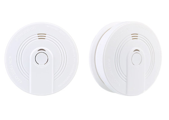 White  Fire Alarm smoke detector 1 Year Replaceable Battery YJ-107