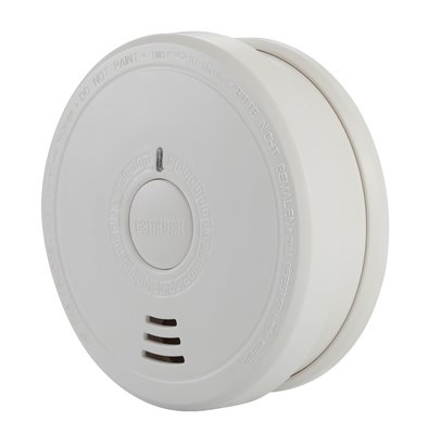 Standalone Smart Smoke Detector 9V Battery Audiovisual Alarm LPCB CE EN14604 Approved