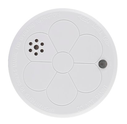 Mini 3V Battery Standalone Fire Alarm System Smoke Detector For Home Security