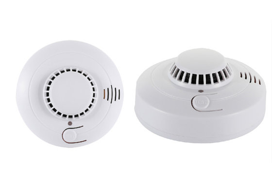 Free Standing Style Photoelectric Fire Alarms Smoke Detectors Replaceable 6F22