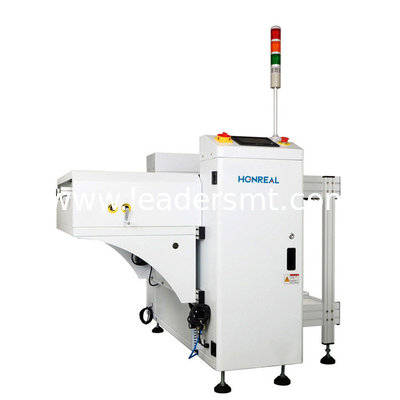 Smt line PLC control automatic NG OK PCB magazine unloader machine PCB thickness Min0.6mm Air pressure	4-6 bar