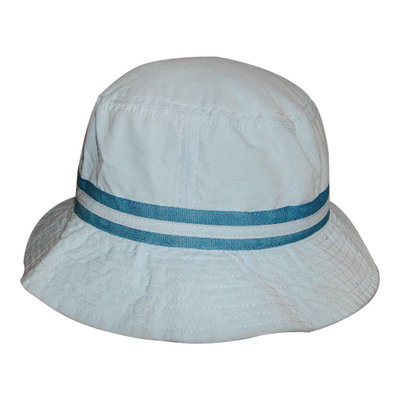 Constructed Heavy Cotton Bucket Hat Embroidery Logo With Reinforced Sweatband