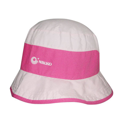 Constructed Heavy Cotton Bucket Hat Embroidery Logo With Reinforced Sweatband