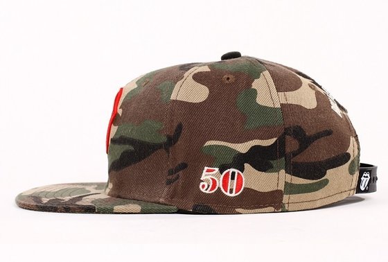 Strapback Flat Brim Camouflage Baseball Hats Army Baseball Cap For Mens