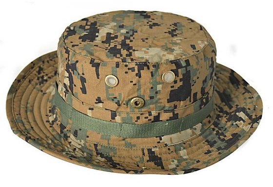 Outdoor Reversible Fisherman Bucket Hat Military Style Hats For Summer