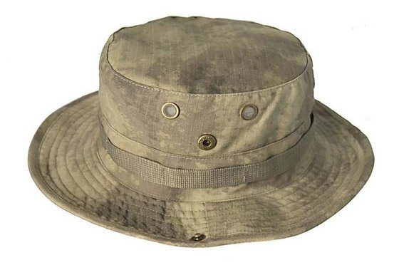 Air Permeability Matel Eye Camouflage Fisherman Hat With Adjustable String