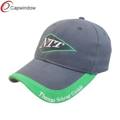 Gray Cool Six Panel Childrens Baseball Caps Velcro Strap Back Hats